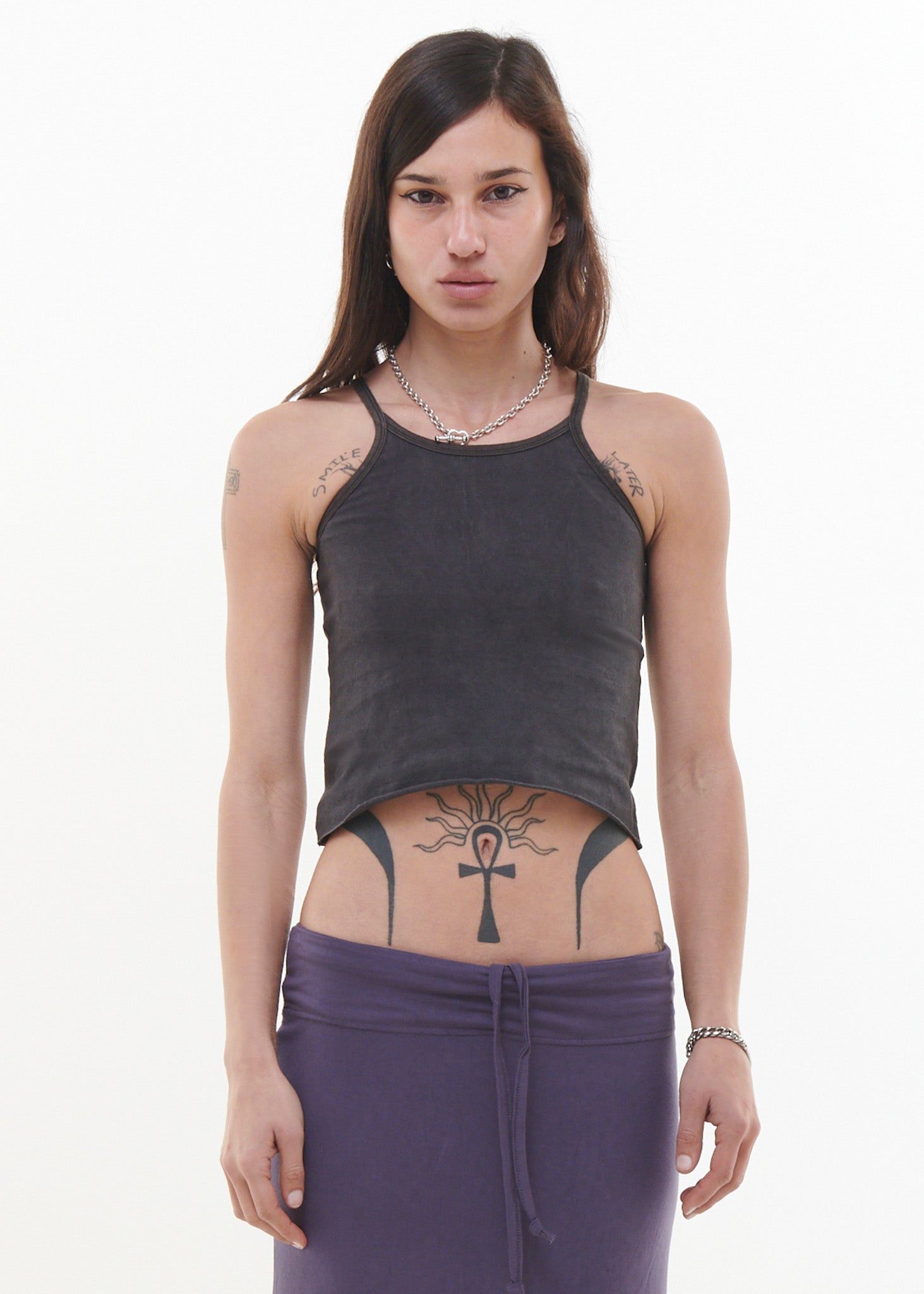 Form Tank - CHARCOAL – Snakes and Shanti